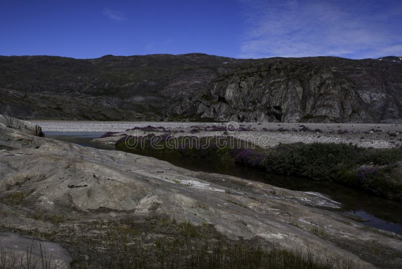 River in Greenland, Arctic Landscape Stock Photo - Image of greenland ...