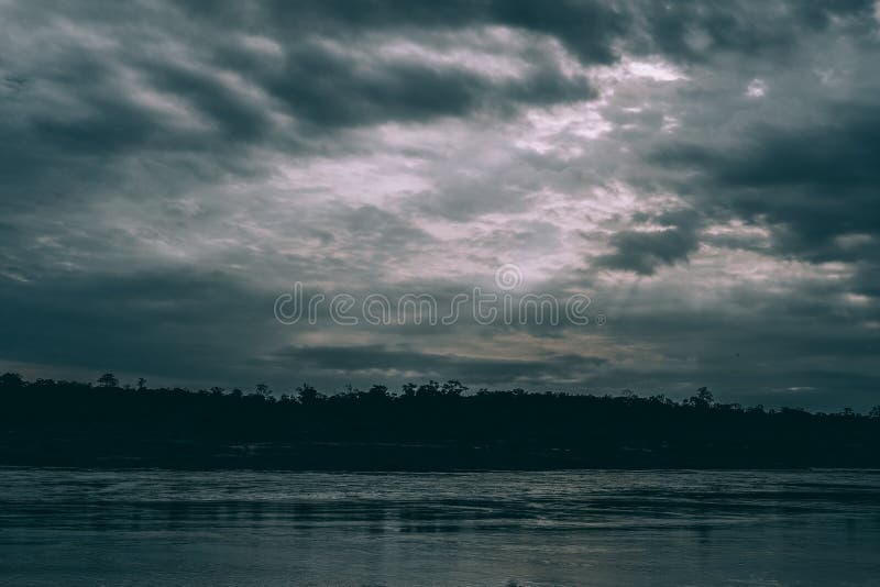 River Flowing & Light Ray Stock Image - Image of flowing, travel: 153787921