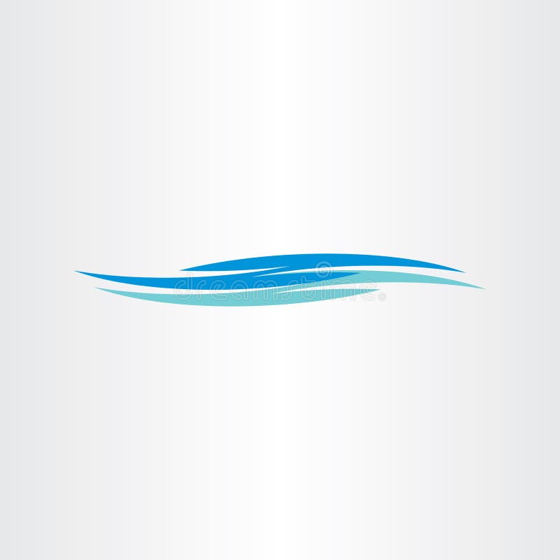 River Flowing Water Waves Logo Icon Stock Vector - Illustration of logo ...