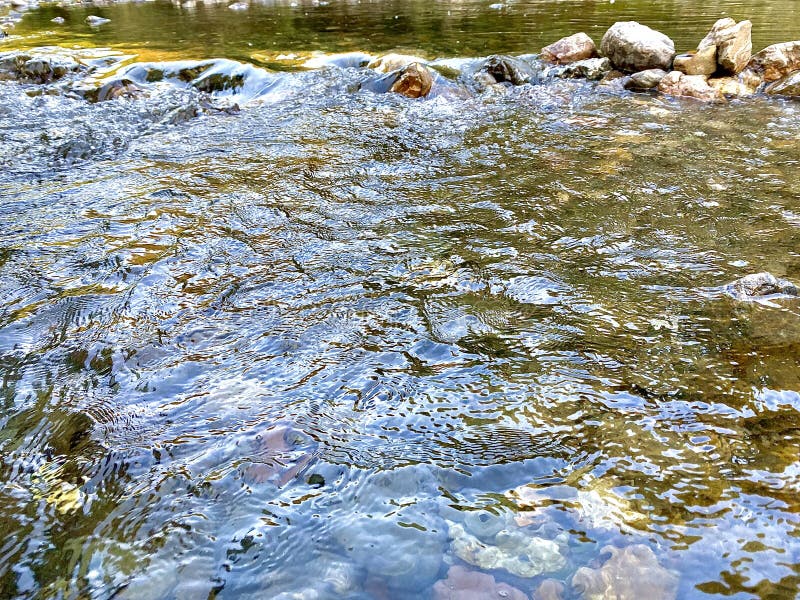 River stock image. Image of cold, full, rocks, flows - 159446505