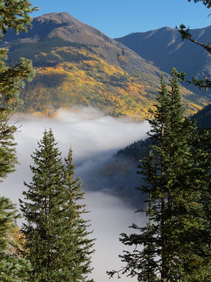 River of Fog stock image. Image of fall, dense, rocky - 16224793