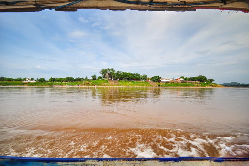 This River Front the Authority District Loei Province Stock Image ...