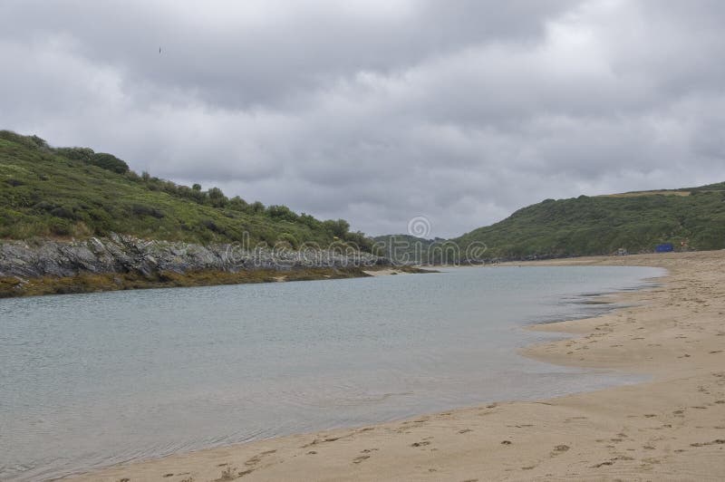 River Gannel stock photo. Image of seas, seascape, england - 32954420