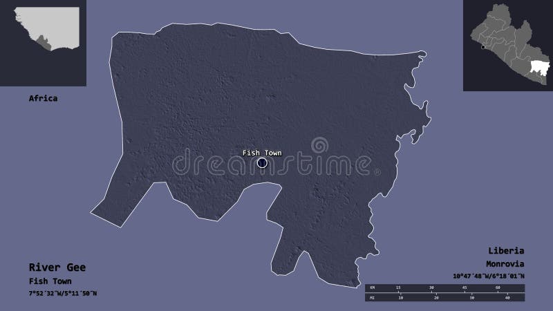 River Gee, County of Liberia,. Previews. Administrative Stock ...