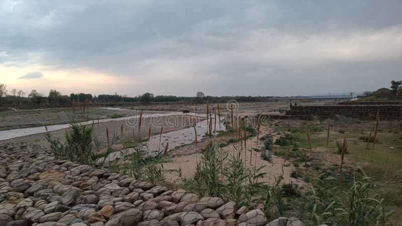 River, Ghaghar, Sunset, Nature Stock Image - Image of nature, ghaghar ...