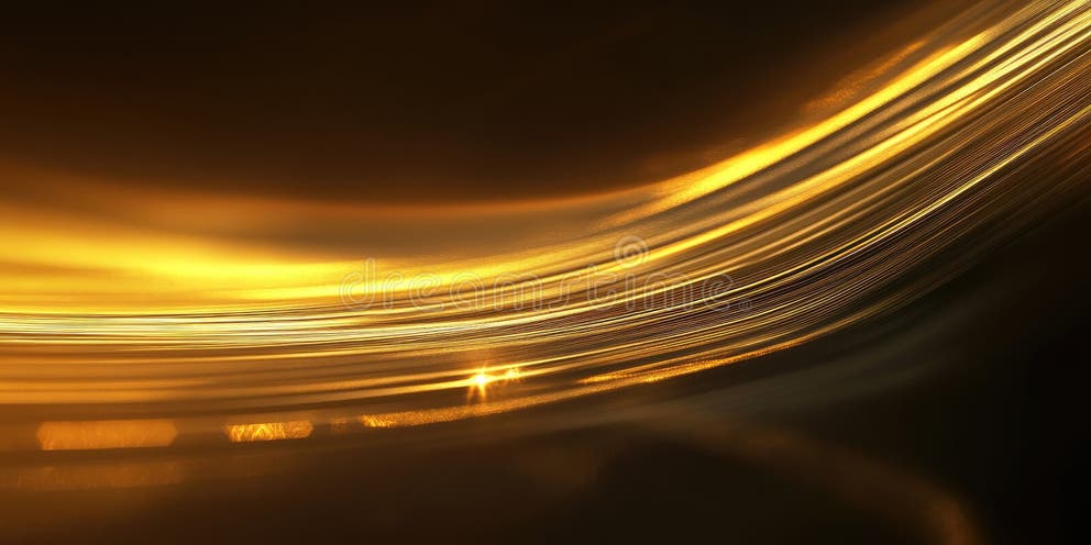 A River of Gold: a Dynamic Wave of Sparkling Particles Flows through a ...