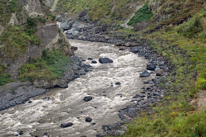 River in a gorge stock image. Image of rapids, whitewater - 159115567