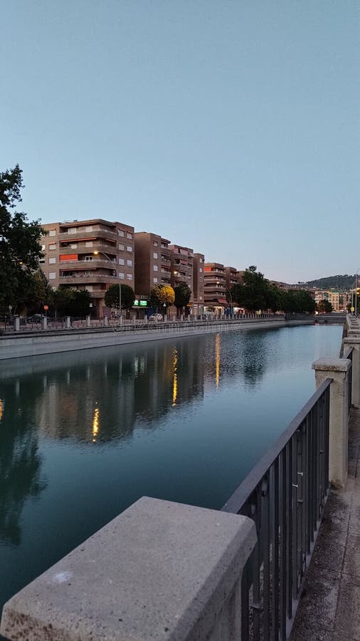 River in Granada editorial photography. Image of city - 222804717