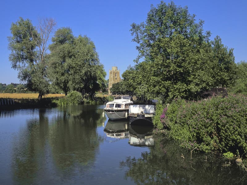 River great ouse stock image. Image of kingdom, norfolk - 23077055