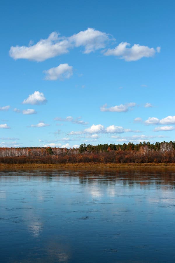 River in Heilongjiang stock image. Image of crook, leaves - 13625541