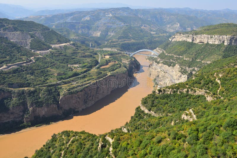 The River with the Highest Sediment Content in the World Stock Photo ...