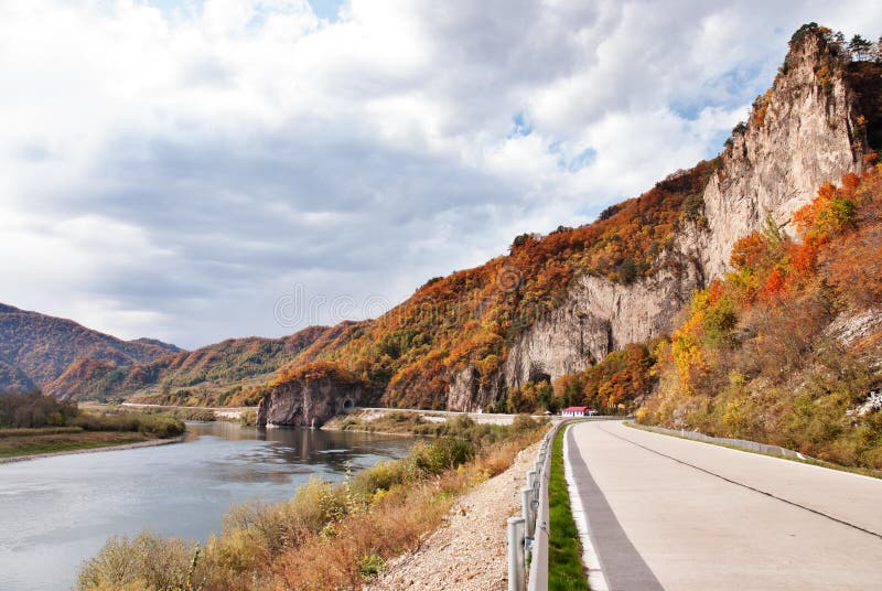 River and hill stock image. Image of adventure, natural - 35443511