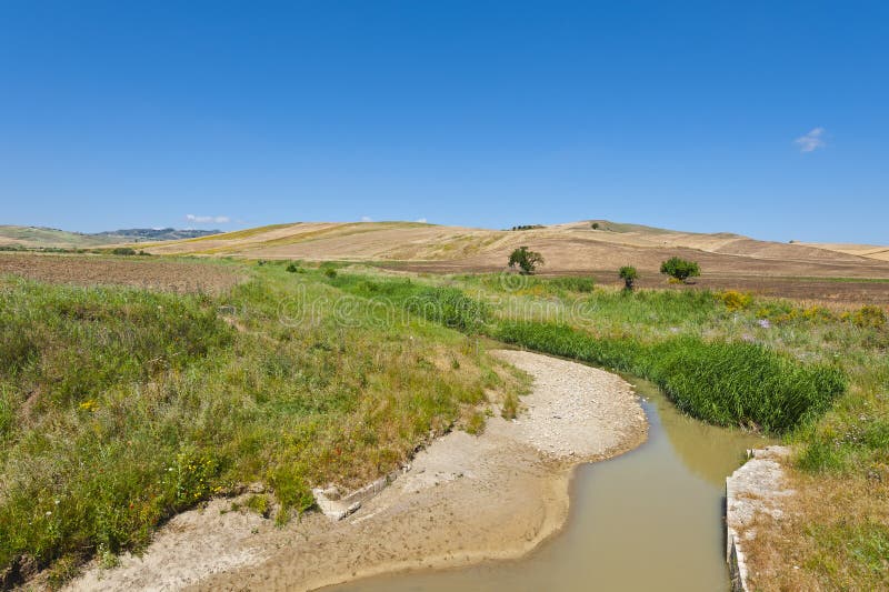 River between Hills stock image. Image of mountain, blue - 83483925
