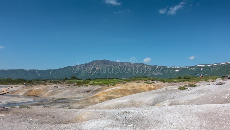 A River of Hot Springs Flows in the Caldera of an Extinct Volcano ...