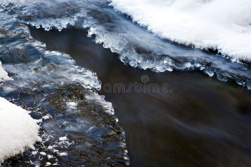 Real River Flow stock image. Image of fresh, nature, natural - 438621