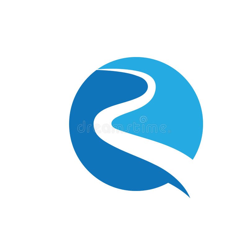 River Icon Vector Illustration Design Stock Vector - Illustration of ...