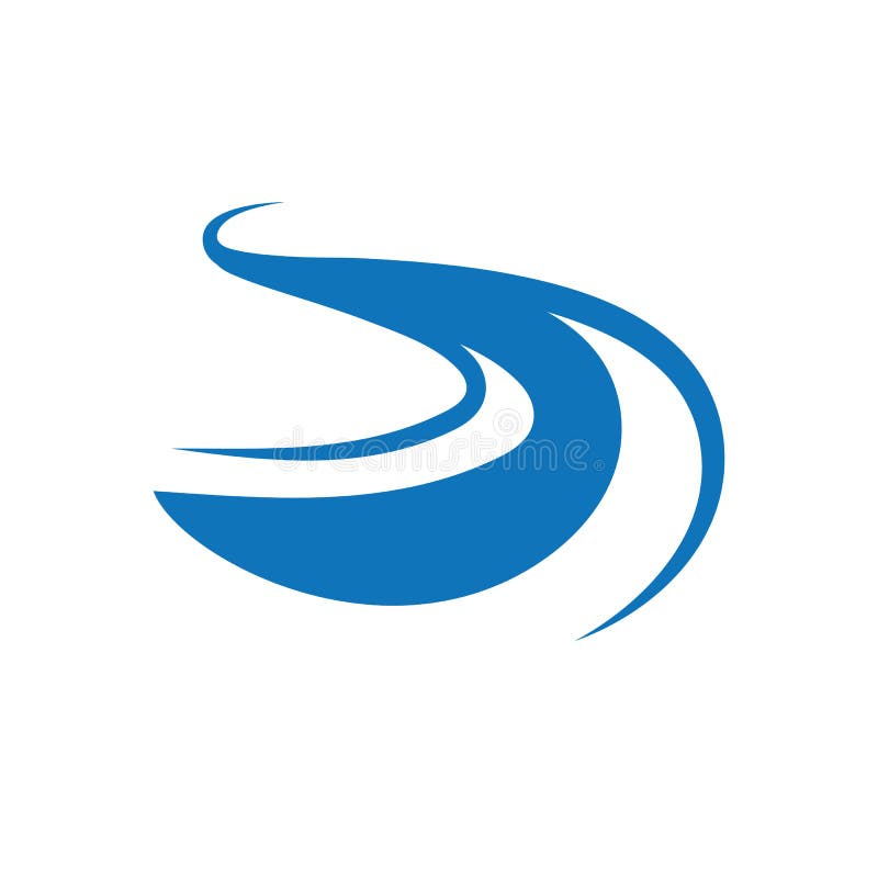 River Icon Vector Illustration Design Stock Vector - Illustration of ...