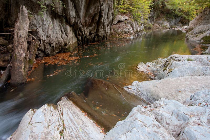 River of Irati stock photo. Image of europe, rocks, navarra - 11320674