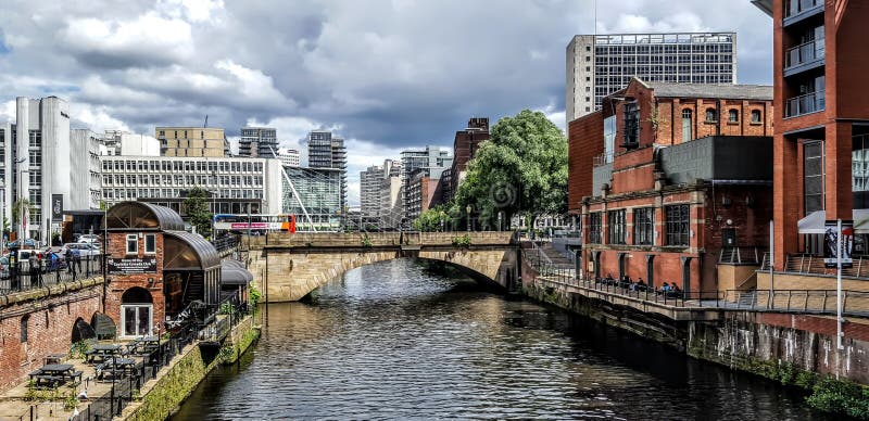 River Irwell at sunset stock image. Image of sunset - 130326649