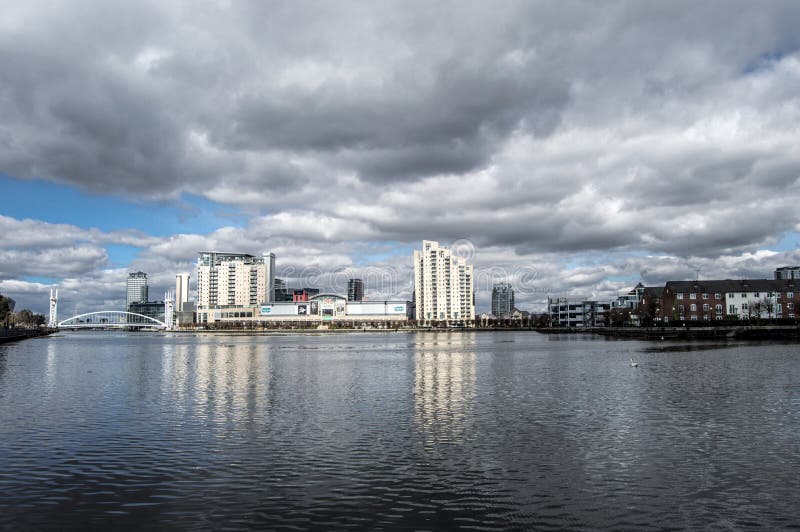 River Irwell in Manchester stock image. Image of irwell - 60431683