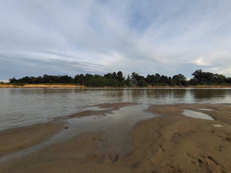 The River Katingan Kalimantan Tengah Indonesia Stock Photo - Image of ...
