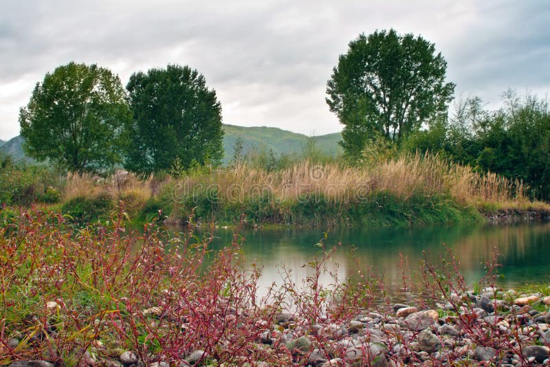 River Lagoon stock image. Image of berane, water, september - 18897327