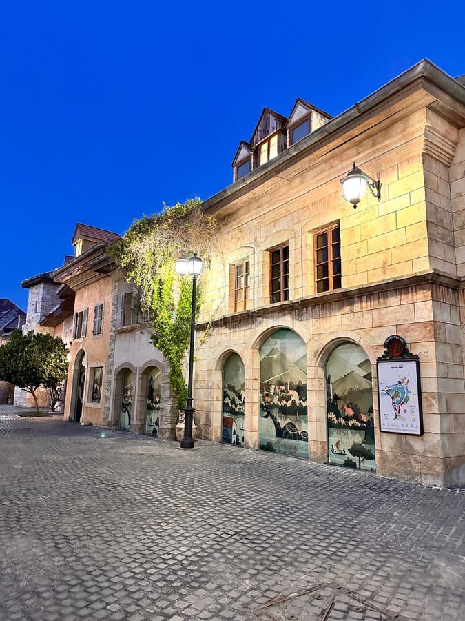 River Land Dubai Beautiful View Like Europe Editorial Photo - Image of ...