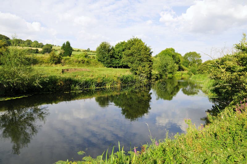 River Landscape stock image. Image of beautiful, concept - 15763513