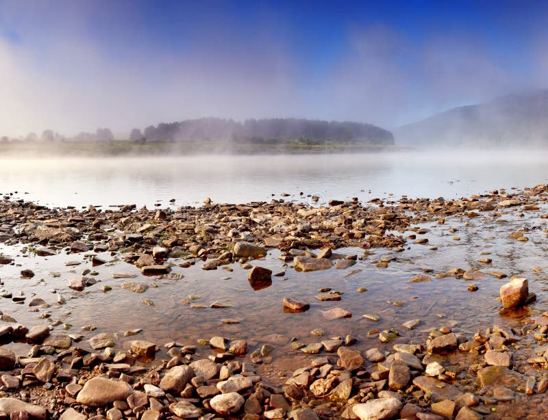 River landscape stock photo. Image of europe, daybreak - 16944610