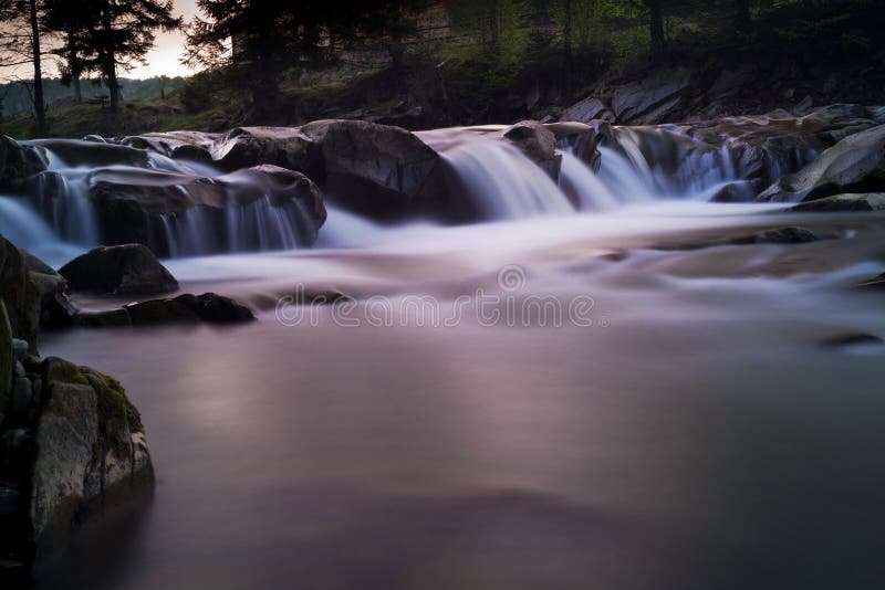 River landscape stock photo. Image of fresh, water, mist - 19574642