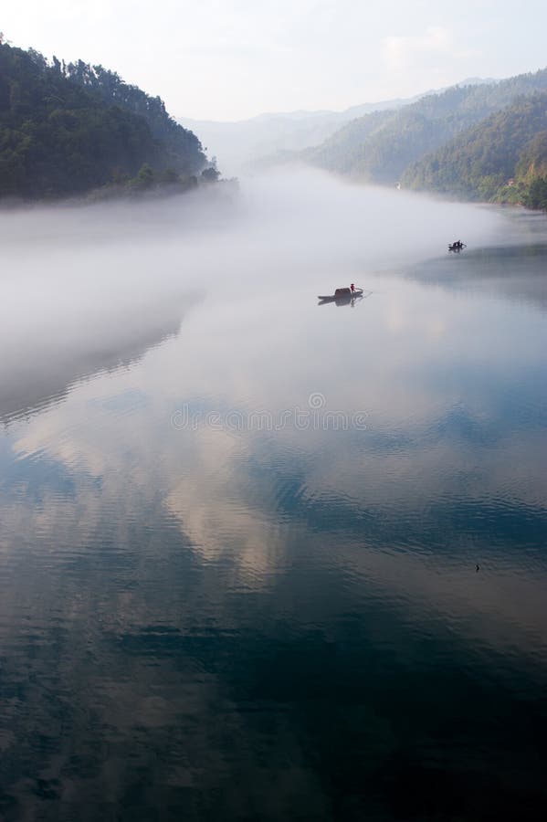 River landscape stock photo. Image of hunan, journey - 21861806