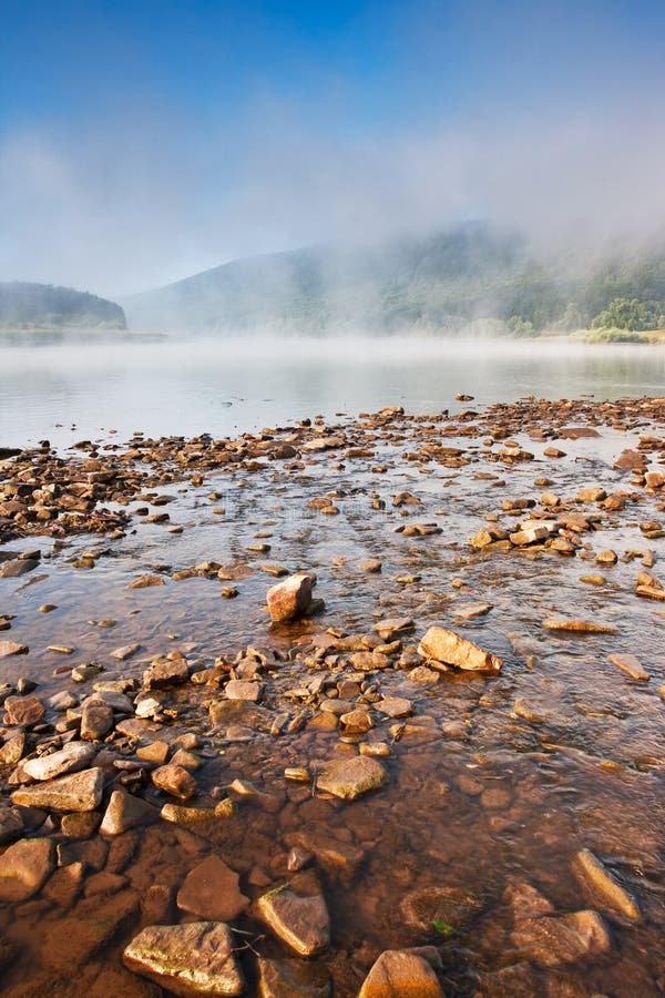 River landscape stock image. Image of panorama, fresh - 243174903