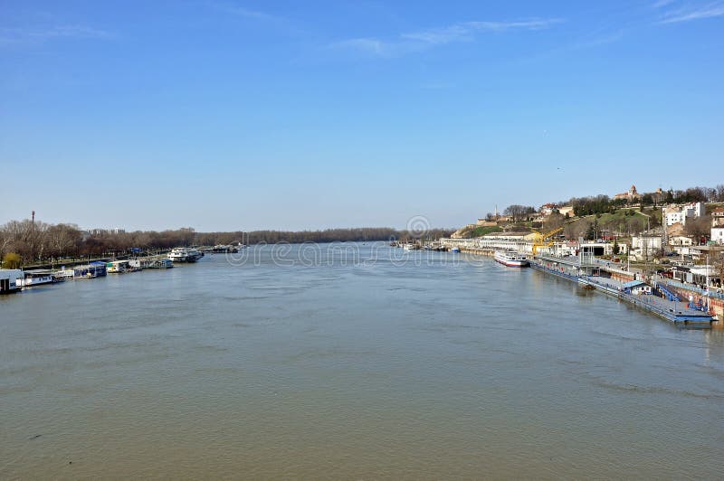 River landscape stock photo. Image of sava, town, travel - 41146392