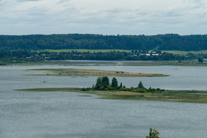 River Landscapes in Summer Day in Sylva Stock Photo - Image of trees ...
