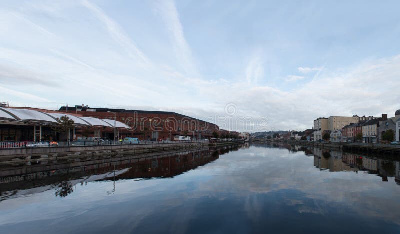 River Lee in Cork editorial photo. Image of eire, view - 77681006