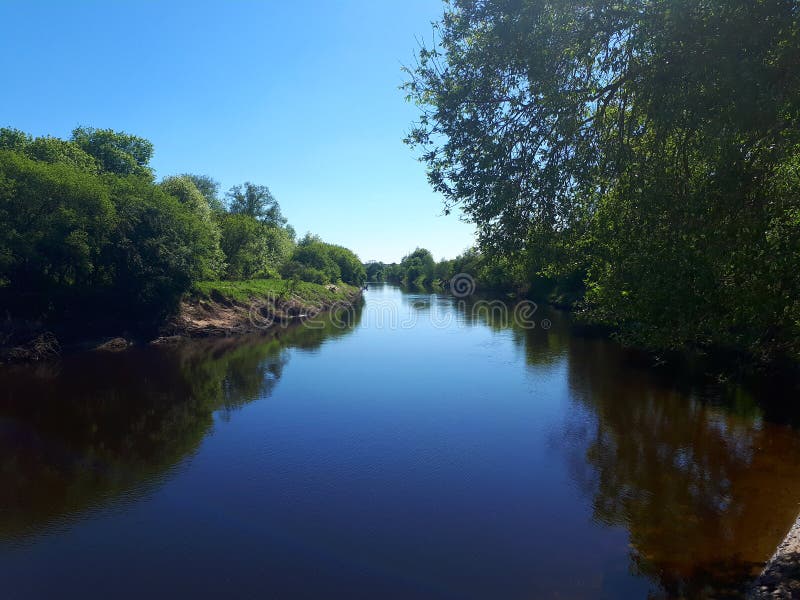 River stock image. Image of world, lithuania, river - 117463759