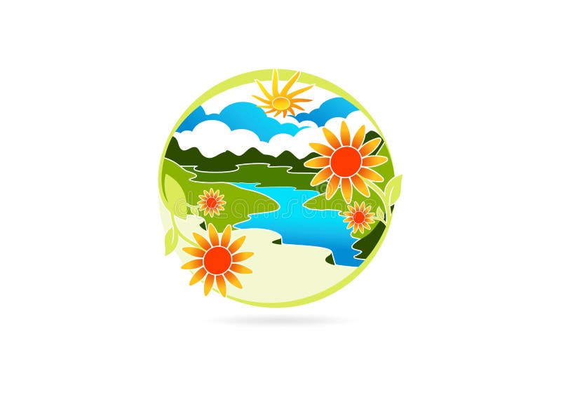 Water Land Logo Stock Illustrations – 5,278 Water Land Logo Stock ...