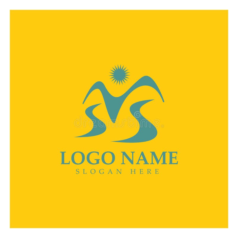 River Logo Vector Icon Illustration Design Template Stock Vector ...