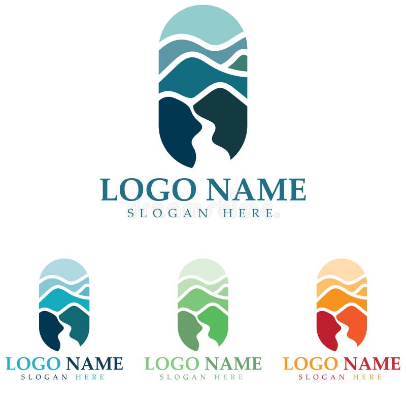 River Logo Vector Icon Illustration Design Template Stock Vector ...