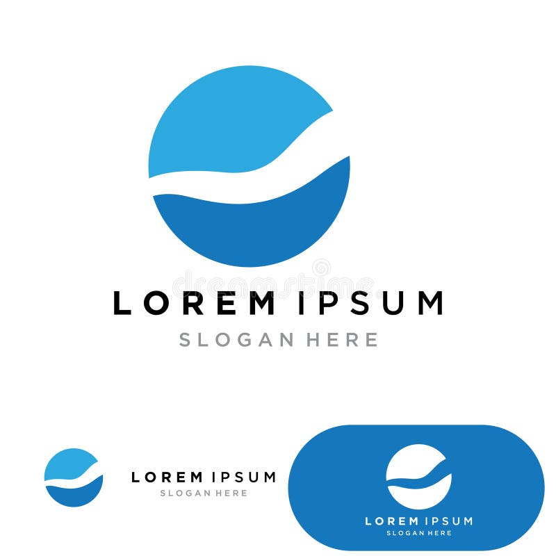 River Logo Vector Icon Illustration Design Template Stock Vector ...