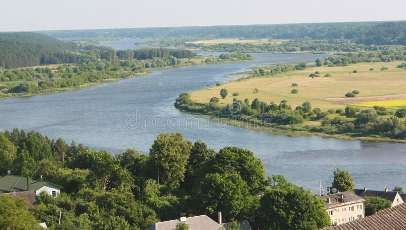 River loops stock photo. Image of hill, greenery, view - 26510348