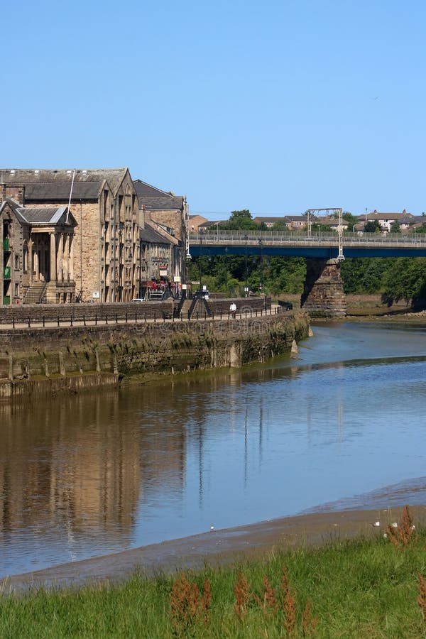 River Lune St George's Quay Lancaster England Stock Photos - Free ...