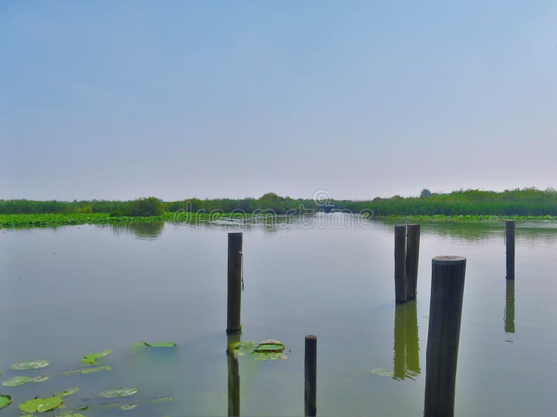 River Mincio Thanks To Montanara Mantova Stock Photo - Image of water ...