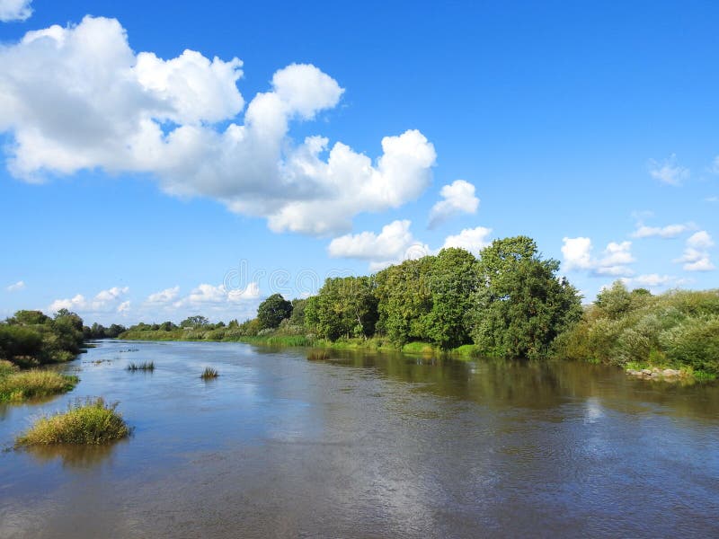 River Minija, Lithuania stock photo. Image of little - 100106716