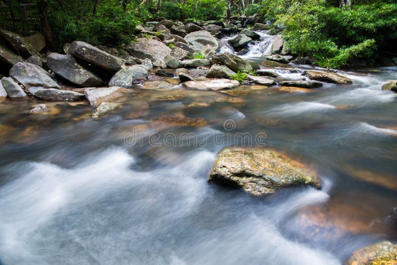 River stock photo. Image of lichen, small, smoky, rocky - 33322084