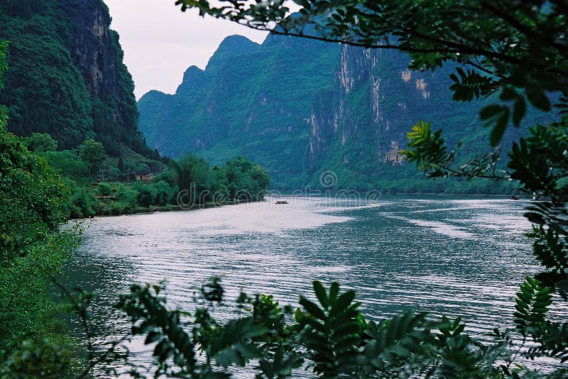 River and the mountain stock image. Image of outdoors - 3614531