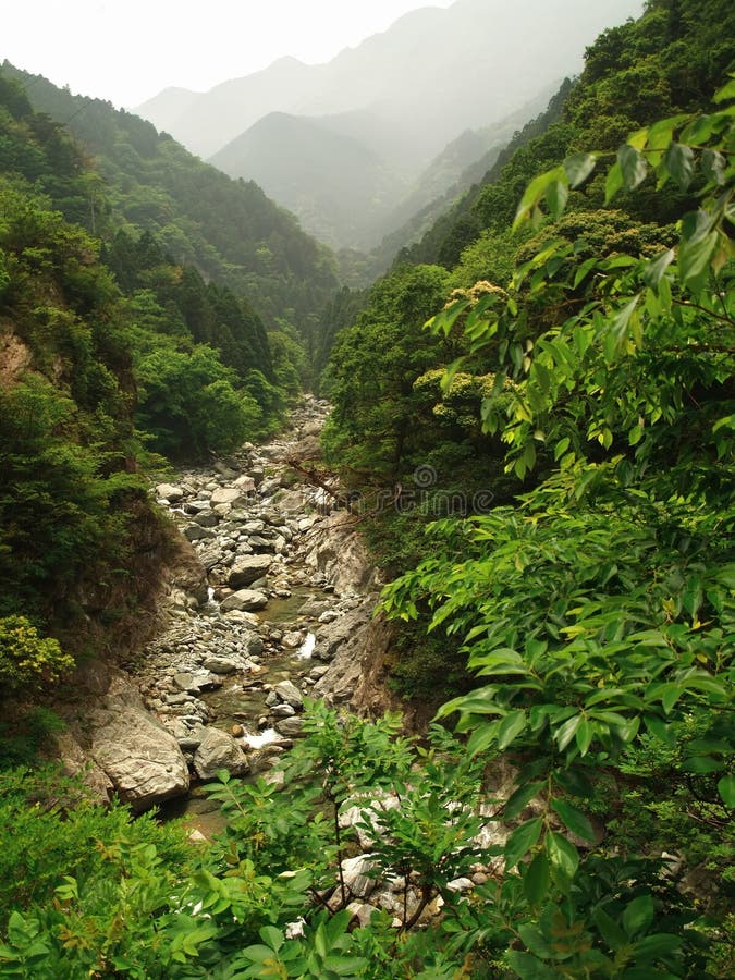 River in the Mountains in Japan Stock Photo - Image of clean, green ...