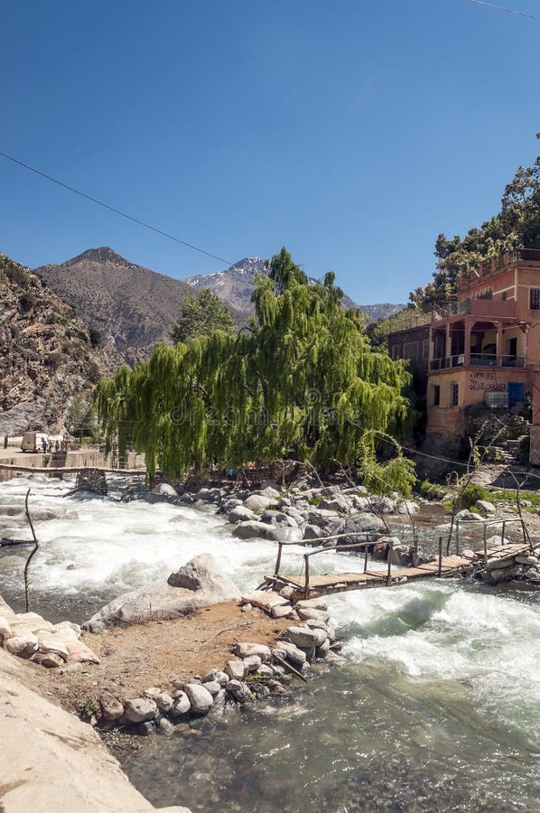 River in the Mountains of Morocco Editorial Stock Photo - Image of ...