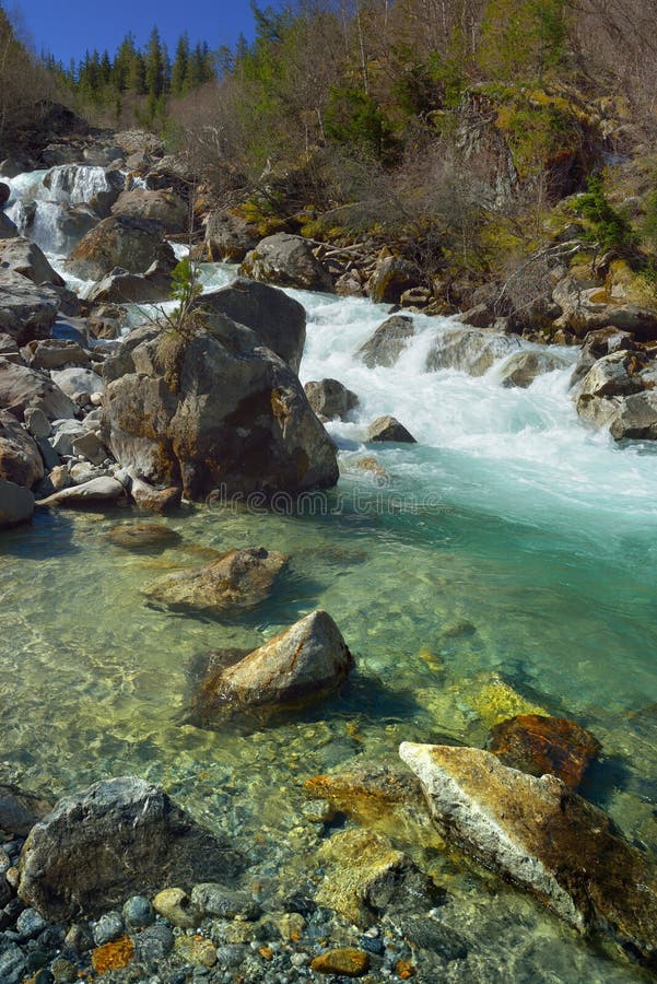 River in mountains stock photo. Image of leisure, beautiful - 71319472