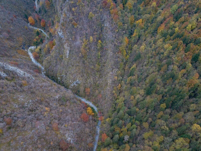River in the narrow valley stock photo. Image of beautiful - 200112156